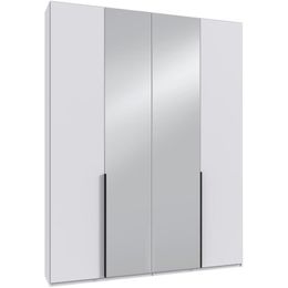 wimex Kleiderschrank &raquo;Mugano,in 5 Breiten,2 H&ouml;hen,2 Tiefen, viele Farben, Made in Germany&laquo; in Basic oder Premium Ausstattung, mit langen Griffen aus Metall,