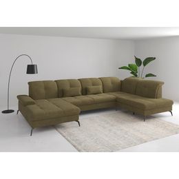 Sit & More sit&more Wohnlandschaft &raquo;Amica, U-Form, inkl. Sitztiefenverstellung und Armteilverstellung&laquo; wahlweise mit Kopfteilverstellung, Schlaffunktion und 