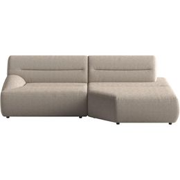 Sit & More sit&more Ecksofa &raquo;Scrabble&laquo; Modernes Design in verschiedenen Stoffarten 95% Polyester, 9% Polyamid B/H/T: 260cm x 80cm x 130cm, Flachgewebe LINO, 