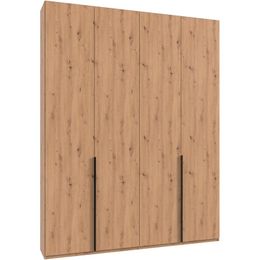wimex Kleiderschrank &raquo;Mugano,in 5 Breiten,2 H&ouml;hen,2 Tiefen, viele Farben, Made in Germany&laquo; in Basic oder Premium Ausstattung, mit langen Griffen aus Metall,