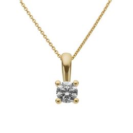 Firetti Damen Kettenanh&auml;nger &raquo;Schmuck Geschenk Gold 333 Halsschmuck Anh&auml;nger f&uuml;r Halskette Solit&auml;r&laquo; mit Zirkonia (synth.) gold Gelbgold 333, 0,5 g