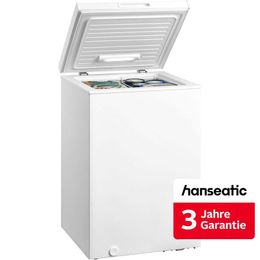 Hanseatic Gefriertruhe &raquo;HGT8550EE&laquo; 85 cm hoch 54,5 cm breit inkl. 3 Jahre Herstellergarantie wei&szlig;
