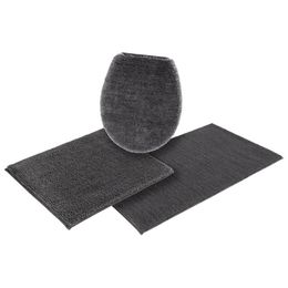 OTTO home Badematte &raquo;Vanessa, Badvorleger, Badezimmer Teppich&laquo; H&ouml;he 10 mm rutschhemmend beschichtet fu&szlig;bodenheizungsgeeignet schnell trocknend 