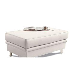 Sit & More sit&more Hocker &raquo;Mailand, B: 102 cm&laquo; individuell zu kombinieren wei&szlig; Luxus-Kunstleder;Kunstleder Softlux ;NaturLEDER (echtes Rindleder)/Korpus 