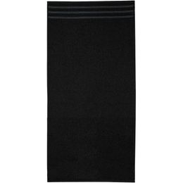 Kleine Wolke Duschtuch &raquo;Royal, 1 St&uuml;ck (70/140 cm)&laquo; Uni Farben, mit Bord&uuml;re, weich, auch in verschiedenen Sets erh&auml;ltlich schwarz Frottier, Baumwolle B/L: 