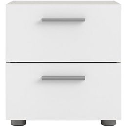 Home Affaire Nachtkommode &raquo;Pepe, Nachttisch, Nachtschrank, Beistelltisch,&laquo; mit 2 Schubl&auml;den, Breite 40, H&ouml;he 42 cm braun B/H/T: 40cm x 42,3cm x 