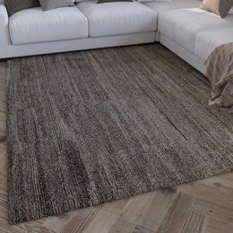 Wecon Home Teppich &raquo;Hamptons EIGHTEEN&laquo; rechteckig 15 mm H&ouml;he L&auml;ufer, Kurzflor, Wohnzimmer, Schlafzimmer, elegant, robust, Streifen grau Polyester B : 