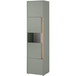 Home Affaire Vitrine &raquo;City/Giron, moderner Hochschrank, Glasvitrine&laquo; zeitlos, modern, ausreichend Stauraum, vielseitig einsetzbar gr&uuml;n FSC -