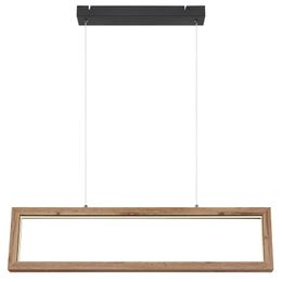 Globo LIGHTING LED Pendelleuchte &raquo;MANDERA&laquo; LED-Modul Warmwei&szlig; H&auml;ngelampe/H&auml;ngeleuchte/Wohnzimmer/Esstisch/elegant braun Einheitsgr&ouml;&szlig;e
