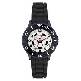 s.Oliver Herren s.Oliver Quarzuhr &raquo;The Action Time&laquo; Armbanduhr, Silikonarmband, Kinderuhr, Junge, analog schwarz Einheitsgr&ouml;&szlig;e