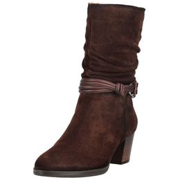 Pikolinos Damen Stiefel "Pikolinos Stiefel Veloursleder", Gr. 41, braun, Veloursleder, Schuhe