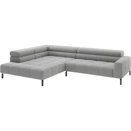 Home Affaire Ecksofa &raquo;Claya, 311 cm breit, L-Form, inkl. Kopfteilverstellung&laquo; wahlweise elektrischer Sitzvorzug 95% Polyester, 5% Nylon B/H/T: 311cm x