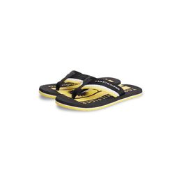Tommy Hilfiger Herren Zehentrenner &raquo;PATCH HILFIGER BEACH SANDAL&laquo; Sommerschuh, Strandschuh mit gestreifter Bandage 42