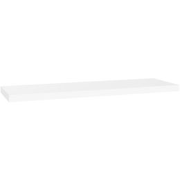wimex Wandboard &raquo;Norderney&laquo; Wandregal 78x25cm, Montagematerial inklusive wei&szlig; Holzwerkstoff B/H/T: 78cm x 3cm x 25cm