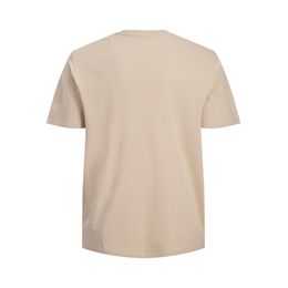 Jack & Jones PlusSize Herren T-Shirt "JPRBLUZANE SS TEE FST PLS"humus, Gr. 5XL, JACK & JONES PLUSSIZE, bedruckt, Jersey, Obermaterial: 100% Baumwolle, Shirts, mit Logo