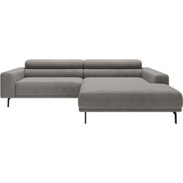 Sch&ouml;ner Wohnen Kollektion Ecksofa, B:258cm H:71cm T:217cm, grau, SCH&Ouml;NER WOHNEN-KOLLEKTION, 95% Polyester, 5% Nylon, Wohnzimmer, Sofas, "Tossa, Modernes Design trifft smarte