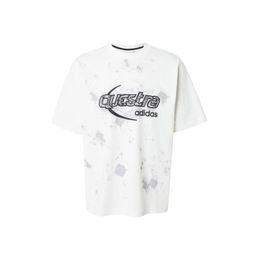 adidas originals T-Shirt 'ADILENIUM 5.0 QUESTRA GRAPHIC' Herren Gr&ouml;&szlig;e L grau / schwarz / wei&szlig;