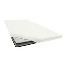 Janine Spannbettlaken &raquo;TOPPER 5001&laquo; mit Rundumgummizug beige Jersey-Elasthan, Obermaterial: 95% Baumwolle, 5% Elasthan 1 Stk., Jersey-Elasthan, 180x200 