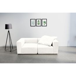 Home Affaire 2-Sitzer &raquo;Utvik bestehend aus 2 Eckelementen&laquo; bestehend aus einzelnen Modulen f&uuml;r individuelle Zusammenstellung wei&szlig; 95% Polyester, 5% 
