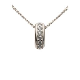 Firetti Damen Kettenanh&auml;nger &raquo;Schmuck Geschenk Gold 333 Halsschmuck Anh&auml;nger f&uuml;r Halskette Eternity&laquo; mit Brillanten wei&szlig; 0,04 P2 = erkennbare 