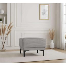 OTTO home Hocker &raquo;Oland Cord Polsterhocker&laquo; passend zur Serie OLAND 92%PES 8%NY B/H/T: 56cm x 45cm x 58cm, Cord