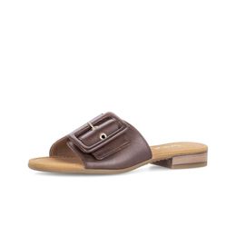Gabor Damen Pantolette "Pantolette", Gr. 37, braun, Schuhe