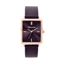 Tamaris Damen Quarzuhr Armbanduhr, Damenuhr, Silikonarmband, analog rosa Einheitsgr&ouml;&szlig;e