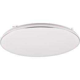 LED Deckenleuchte "BLANCA, elegant schlichte wei&szlig;e LED Deckenlampe mit &Oslash; 53cm, kaltwei&szlig;", 1, &Oslash; 53cm H: 5cm, 1 Stk., wei&szlig;, REALITY LEUCHTEN,