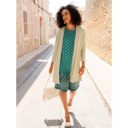 Inspirationen Damen Sommerkleid "Druck-Kleid"gr&uuml;n, bedruckt, Gr. 36, gemustert, mehrfarbig, 100% Viskose, Kleider