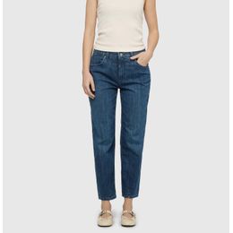 MAC Herren Straight-Jeans, blau, Gr. 34, unifarben, Denim/Jeans, Obermaterial: 86% Baumwolle, 10% Polyester, 4% Elasthan, Jeans, mit Taschen