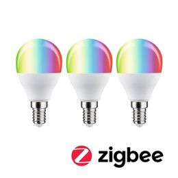 Paulmann LED-Leuchtmittel &raquo;Smart 3er-Pack Tropfen 470lm 2200K-6500K 230V&laquo; Tageslichtwei&szlig; wei&szlig; Einheitsgr&ouml;&szlig;e