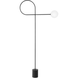 NOVA LUCE Stehlampe &raquo;DEDALO&laquo; G9 1 Stk. schwarz 1, &Oslash; 10cm H: 150cm, 1 Stk.