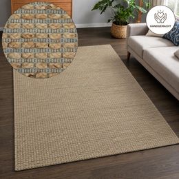 Teppich OTTO HOME, B:160cm H:15mm L:230cm, beige, Jute, Wohnzimmer, Teppiche, "Jerron, Jute-Mix, Flechtoptik", Scandi-Stil, Strukturgewebe,