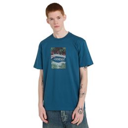 Element Herren T-Shirt "Poolside", blau, Gr. L, Obermaterial: 100% Baumwolle., Shirts