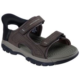 Skechers Herren Outdoorsandale &raquo;TRESMEN-REECE&laquo; , Trekking Sandale, Outdoorschuh mit Heel Pillow Funktion braun 44