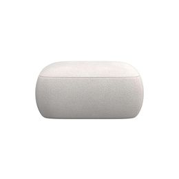 FLEXLUX Pouf &raquo;Torino, rund, bodennah, Sitzhocker, Polsterhocker&laquo; Modernes, organisches Hocker-Design, Kaltschaum, Wellenunterfederung beige B/H/T: 