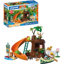 Playmobil Konstruktions-Spielset &raquo;Zoo: Dschungelabenteuer (72071), Animals & Friends&laquo; Made in Europe Einheitsgr&ouml;&szlig;e Konstruktions-Spielset