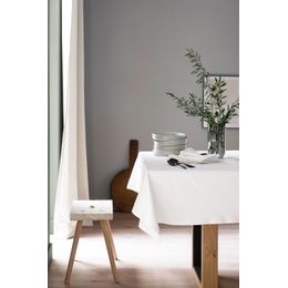 Sch&ouml;ner Wohnen Kollektion Tischdecke, B:140cm L:260cm, wei&szlig;, SCH&Ouml;NER WOHNEN-KOLLEKTION, Baumwolle, Tischdecken, "Base", aus reiner, sanforisierter Baumwolle