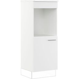 IMPULS K&Uuml;CHEN Backofenumbauschrank &raquo;"Valencia & Tirana", Breite/H&ouml;he: 60/147,5 cm&laquo; vormontiert, mit Dreht&uuml;r, mit verstellbarem Fachboden wei&szlig; 