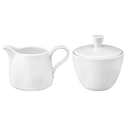Seltmann Weiden Milch- und Zuckerset "Milch- und Zucker-Set Life Fashion je 260 ml", 2, wei&szlig;, Geschirr-Sets, Sp&uuml;lmaschinengeeignet, Mikrowellenfest,