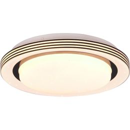 REALITY LEUCHTEN LED Deckenleuchte &raquo;Atria&laquo; LED-Board 1 Stk. Farbwechsler warmwei&szlig; - kaltwei&szlig; Starlight Effekt, Fernbedienung, Lichtfarbe einstellbar 