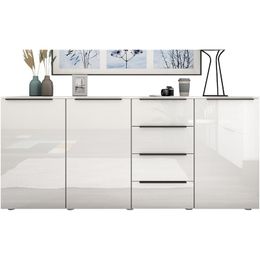 borchardt M&ouml;bel borchardt M&ouml;bel Highboard &raquo;Tom&laquo; Breite 200 cm wei&szlig; Holzwerkstoff B/H/T: 200cm x 93cm x 35cm