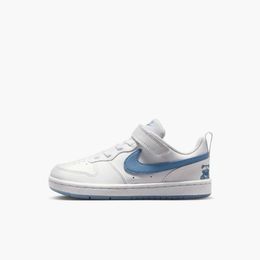 Nike Sportswear M&auml;dchen Sneaker "COURT BOROUGH LOW GB (PSV)", Gr. 29,5, blau, Synthetik, Schuhe, Design auf den Spuren des Air Force 1, f&uuml;r Kinder
