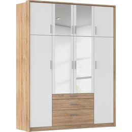 Rauch Kleiderschrank &raquo;Schrank Dreht&uuml;renschrank Garderobe Ankleide Schlafzimmer HILDESHEIM&laquo; Breiten: 185/275 cm, H&ouml;he 231 cm, oberste Schublade mit 