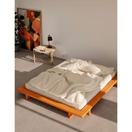Karup Design Futonbett &raquo;Bettgestell JAPAN BED Futonbett aus FSC -zertifiziertem Massivholz&laquo; Mit Lattenrost, zeitlos, bequem & in mehreren Farben und Gr&ouml;&szlig;en 