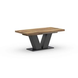M&auml;usbacher Esstisch &raquo;Komfort Tisch&laquo; Esstisch mit V Gestell und Bodenplatte braun B/H/T: 180cm x 76cm x 90cm