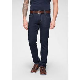 Mustang Herren Mustang Straight-Jeans &raquo;Style Washington Straight&laquo; mit Rei&szlig;verschluss schwarz 36, L&auml;nge 32