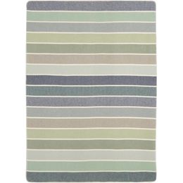 Biederlack Wohndecke &raquo;Wohndecke Cotton Lines&laquo; mit modernem Karodesign grau Baumwolle B/L: 150cm x 200cm