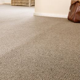 ANDIAMO Teppichboden "Luton, Feinschlinge, Gesamth&ouml;he 6 mm, Luxusklasse LC1", B : 500cm 1 Stk., L: 400cm, beige, Schlafzimmer, Teppiche, meliert,