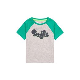 MINOTI Shirt Jungen Gr&ouml;&szlig;e 98/104 grau / gr&uuml;n / schwarz